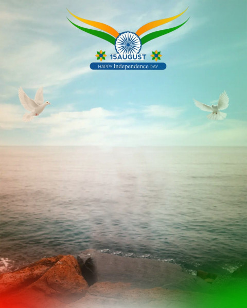 15 August Editing Background Tiranga Flag Picsart Independence Day Pic ...