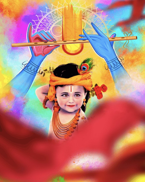 Best Krishna Janmashtami Editing Background Full HD Free | KREditings