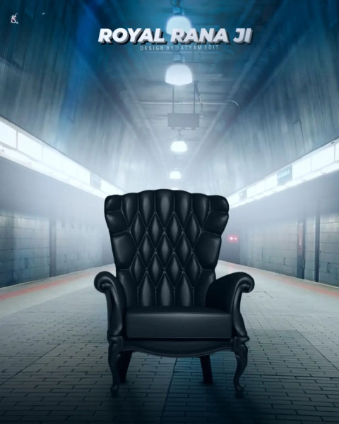 Black Chair Photoshop Editing Background HD Free Images | KREditings