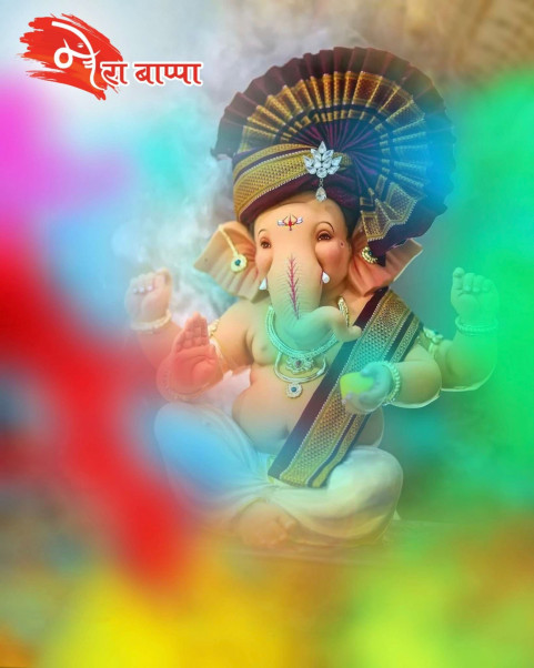 Ganesh Chaturthi Ganpati Bappa CB Editing Background HD For Picsart ...