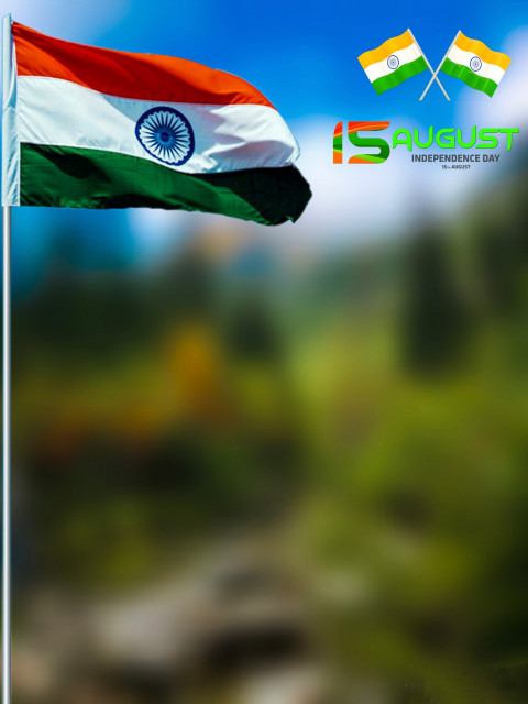 Happy Independence Day Editing New Background For CB Picsart | KREditings