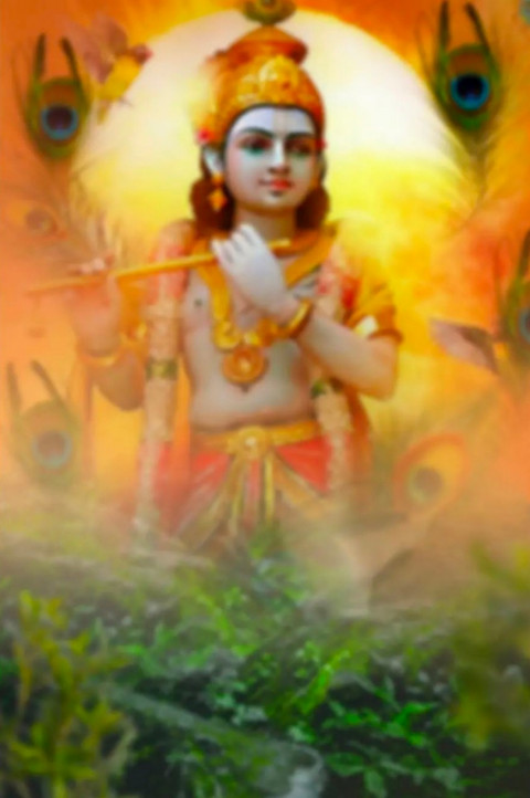 Happy Krishna Janmashtami CB Photo Editing Background HD New | KREditings