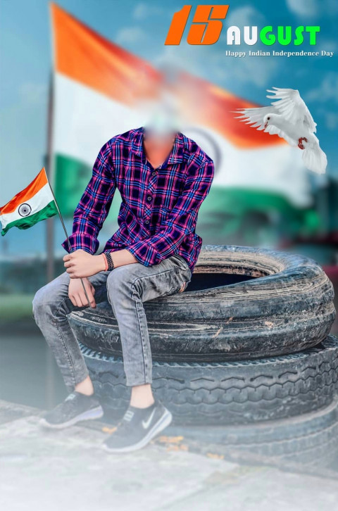 Independence Day 15 August Editing Backgrounds Without Head | KREditings