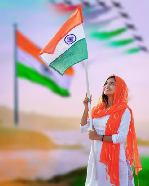 Independence Day 15 August Photo Editing HD Background New | KREditings