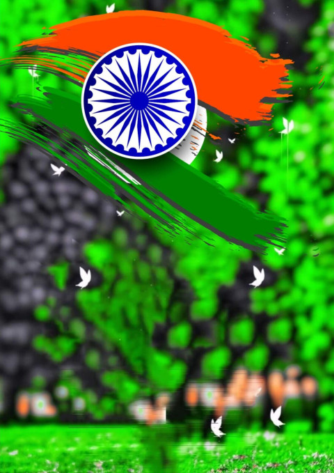 Independence Day Photo Editing Snapseed Park Background HD | KREditings