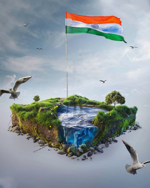 Indian Flag 15 August Editing Background HD For CB Picsart Photo New ...