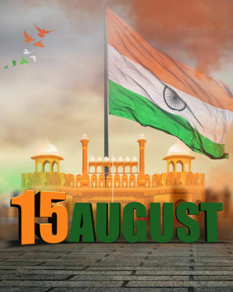 PicsArt Independence Day 15 August Editing HD Background | KREditings