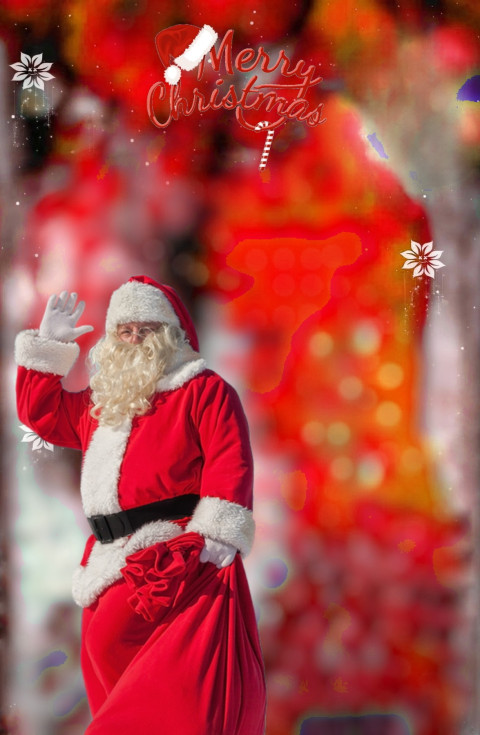 Santa Claus Editing CB Background | KREditings