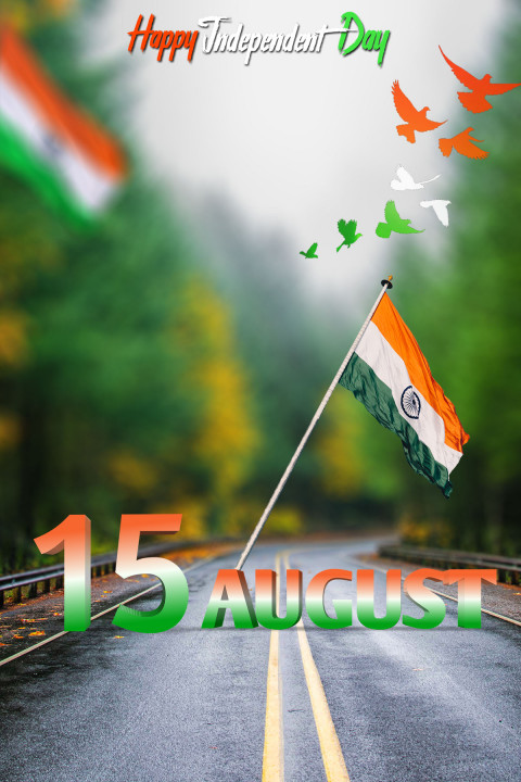 Tiranga 15 August Independence Day Road CB Editing Background Full HD ...
