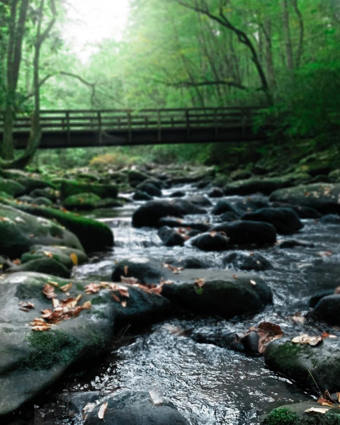 Viral Waterfall Background HD For Photoshop Editing Pics | KREditings